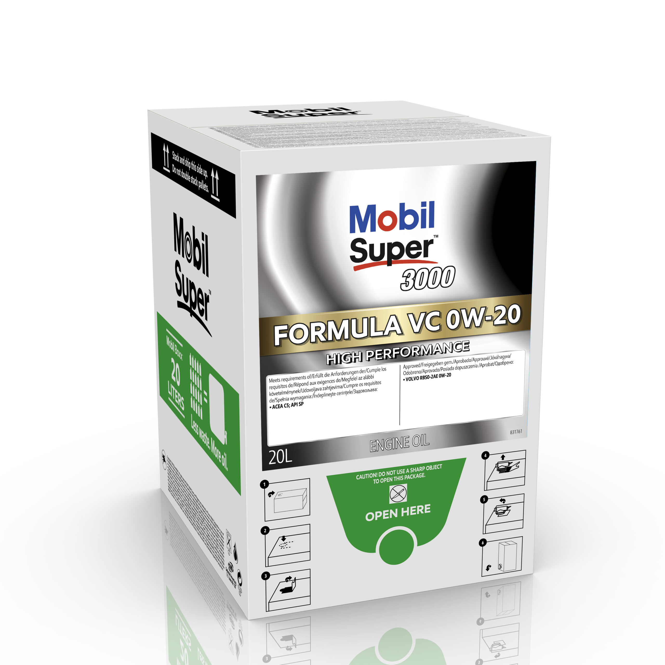 Motoreļļa Mobil Super 3000 Formula VC 0W-20 – Inflekss