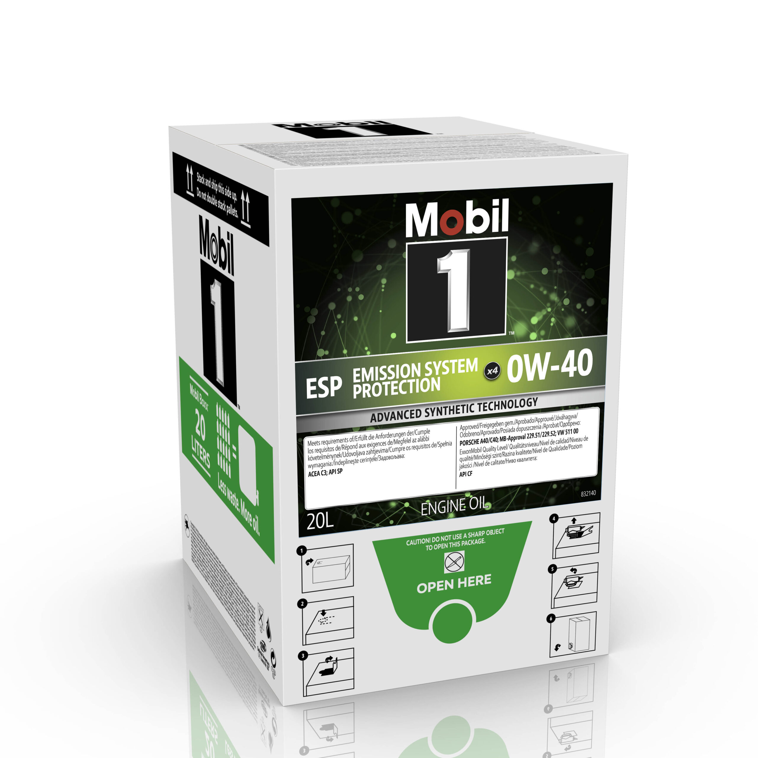 Motor oil Mobil 1 ESP X4 0W-40 – Inflekss
